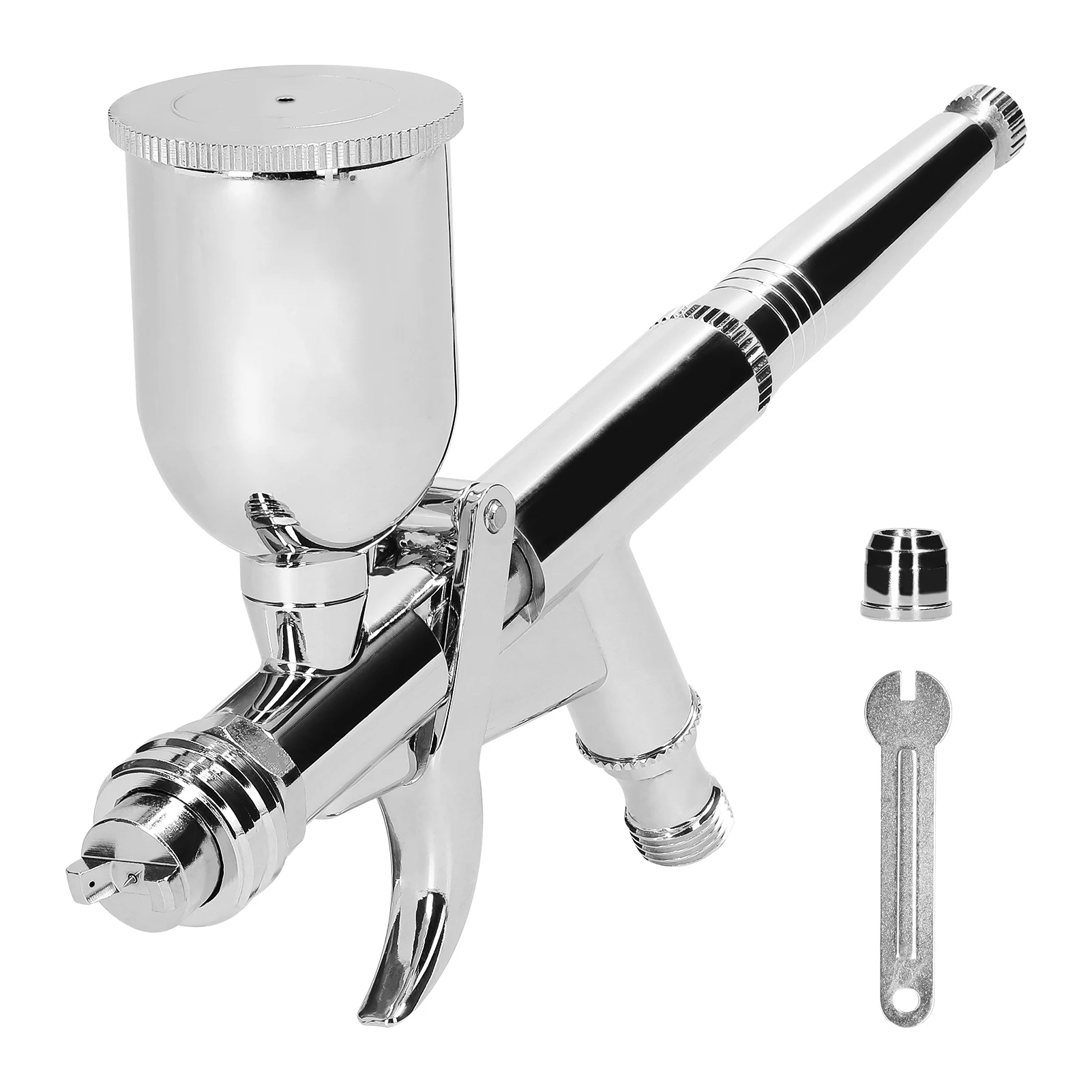 Airbrush-Kit-0-5mm-Air-Brush-Set-with-15CC-Paint-Fluids-Cups-for-Car ...