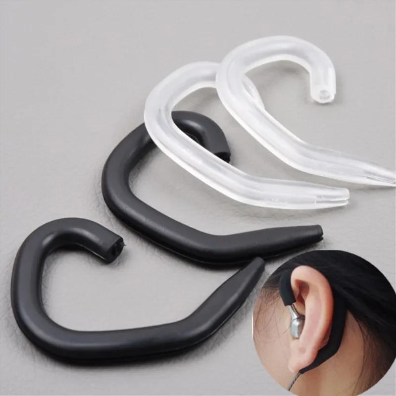 4-Pcs-Removable-Silicone-Sports-Earphone-Earhook-Wire-Cable-Hanger ...
