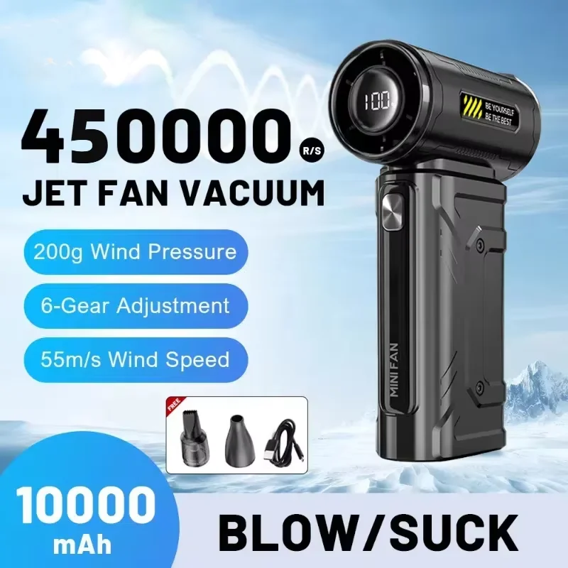 Violent Fan 450000RPM Dust Blowing Brushless Ultra Turbo Fan Jet ...