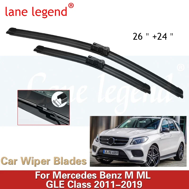 Wiper-Front-Wiper-Blades-For-Mercedes-Benz-M-ML-GLE-Class-W166-X166 ...
