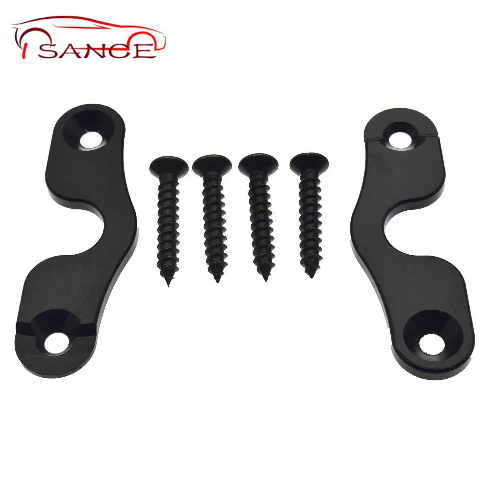 SUN VISOR CLIPS With Screws For JEEP NEWER JK JL JT GLADIATOR WRANGLER ...