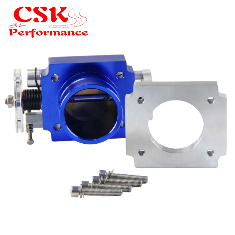 60mm Universal Aluminum Throttle Body Vq35tps Intake Manifold Billet ...