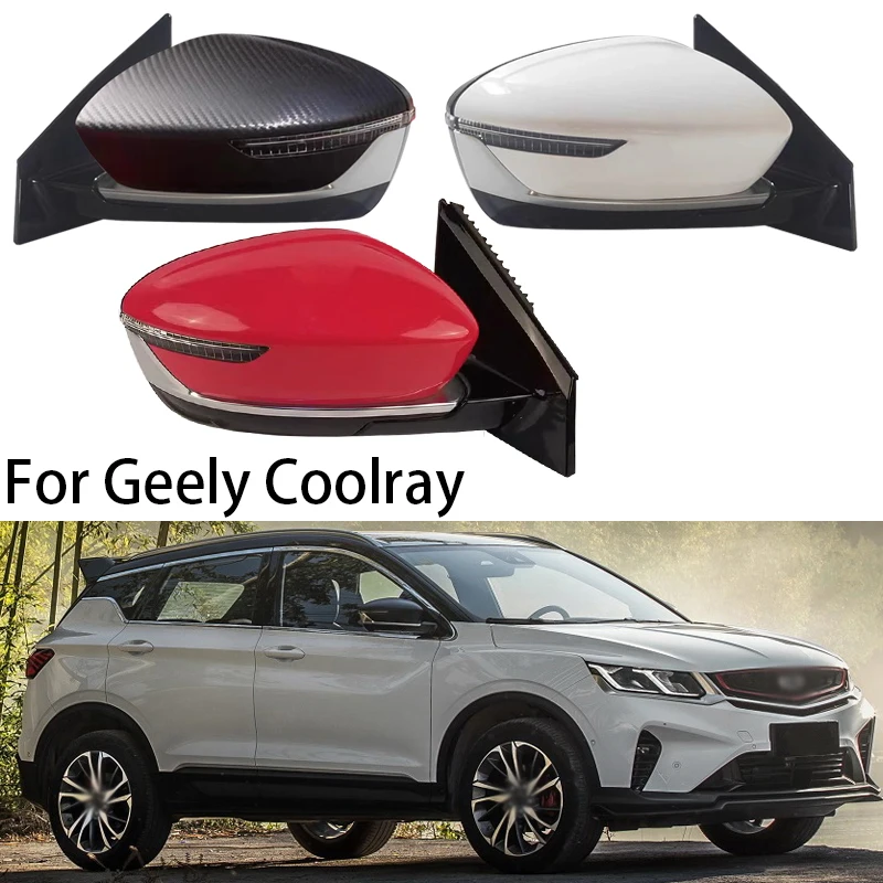 Car Accessories Side Mirror Carbon Fiber With Camera And Blind Area ...