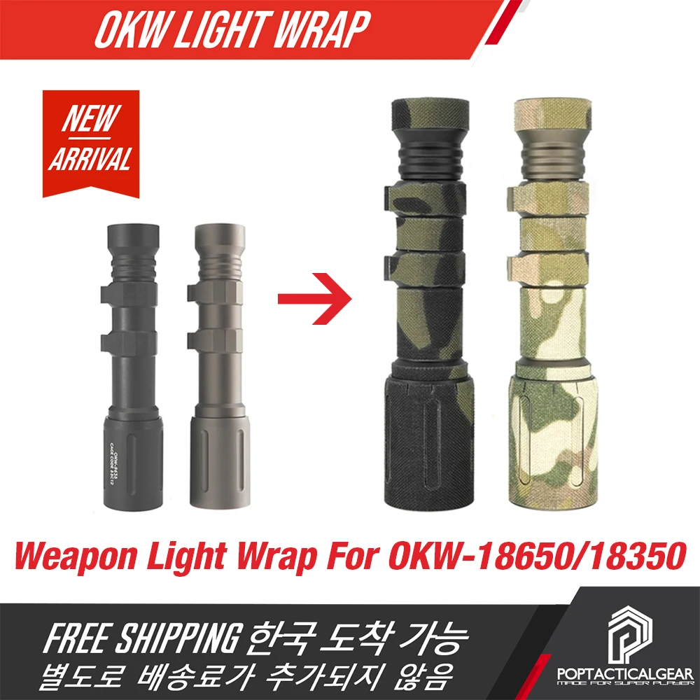 SPECPRECISION-Tactical-Ligth-Wrap-For-OKW-18650-18350-Flashlight ...