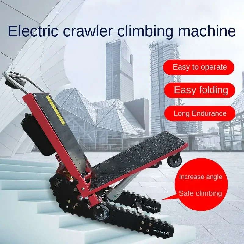 Electric-Stair-Climbing-Vehicle-Pulling-Cargo-Truck-Folding-Building ...