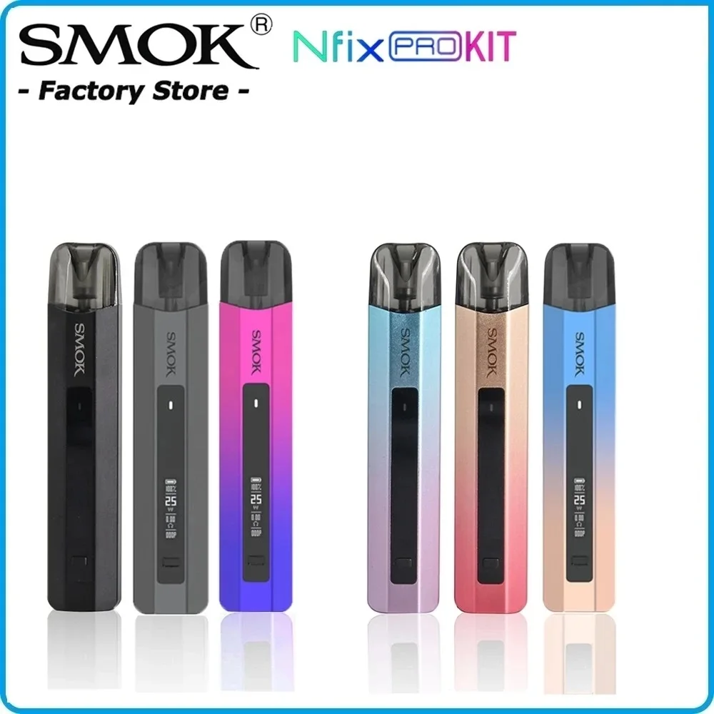 Original-Smok-Nfix-Pro-Kit-25W-700mAh-Battery-2ML-Cartridge-Pod-Fit-LP1 ...