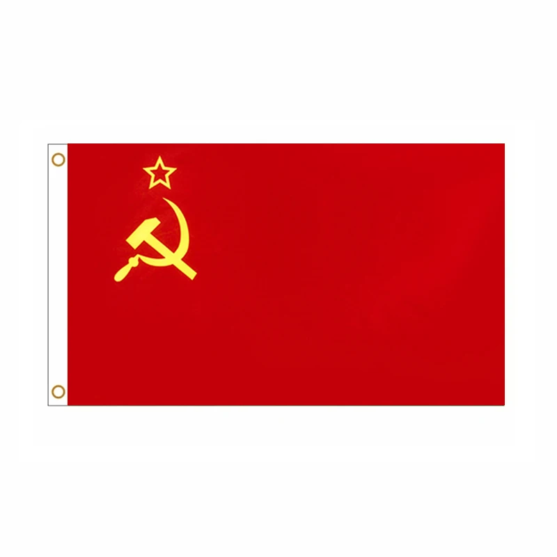 90x150cm Union of Soviet Socialist Republics Flag Red CCCP National ...