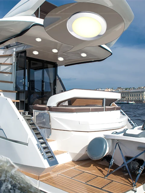Rv Lights Interior Marine Boat Dome Lights - 5.5 Inch RGBW LED Cabin ...
