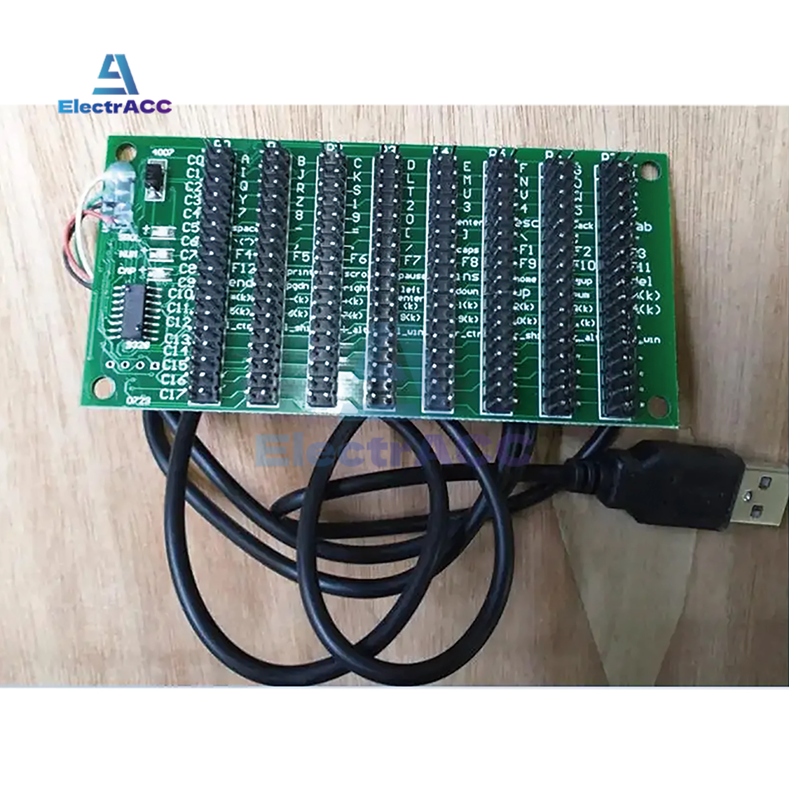 USB-Keyboard-Hid-Module-Ch9328-Module-Chip-Scanning-Full-Keyboard-104 ...