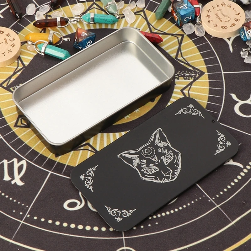 Multipurpose-Tarot-Cards-Storage-Box-Iron-Tarot-Card-Storage-Case ...