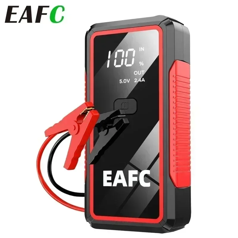 EAFC 2000A Car Jump Starter Power Bank Auto Battery Emergency Booster ...