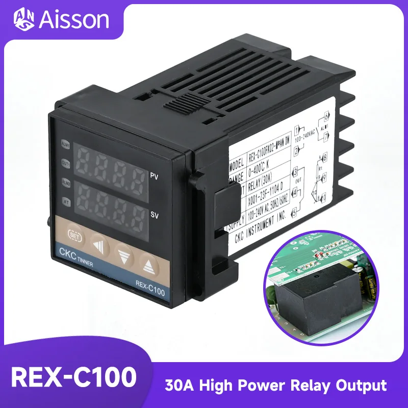 30A-Relay-Output-PID-Temperature-Controlle-K-TYPE-Without-Alarm-r-REX ...