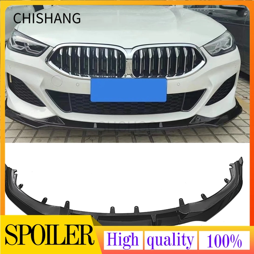 Car-Front-Bumper-Spoiler-Blade-Lip-Lower-Splitter-Guard-Plate-For-BMW-8 ...