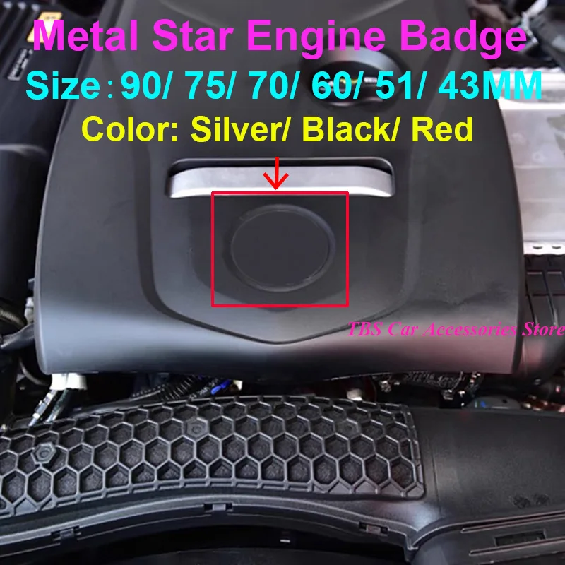 Top-Quality-Metal-Star-Logo-Engine-Badge-Emblem-for-W220-W221-W117-W166 ...