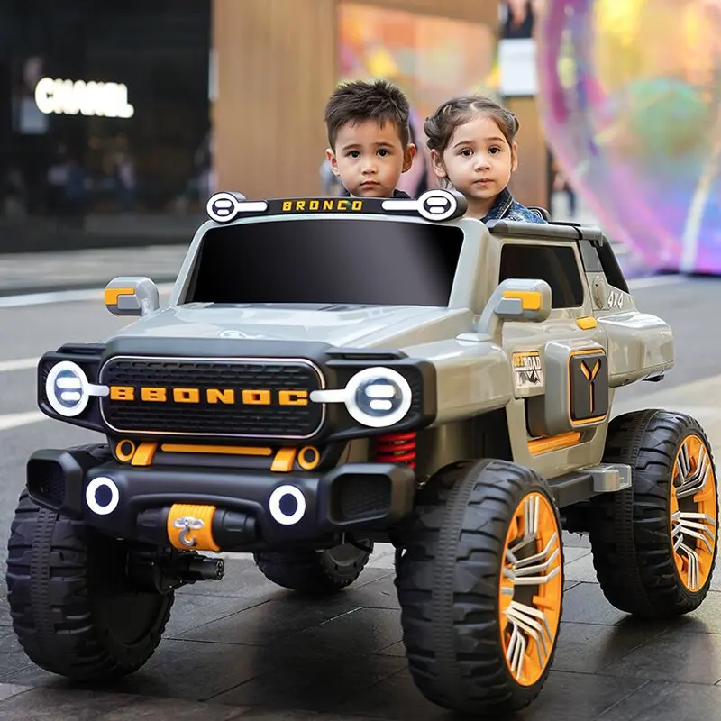 Children's Electric Cars Large Double Seat Off road Vehicles Outdoor ...