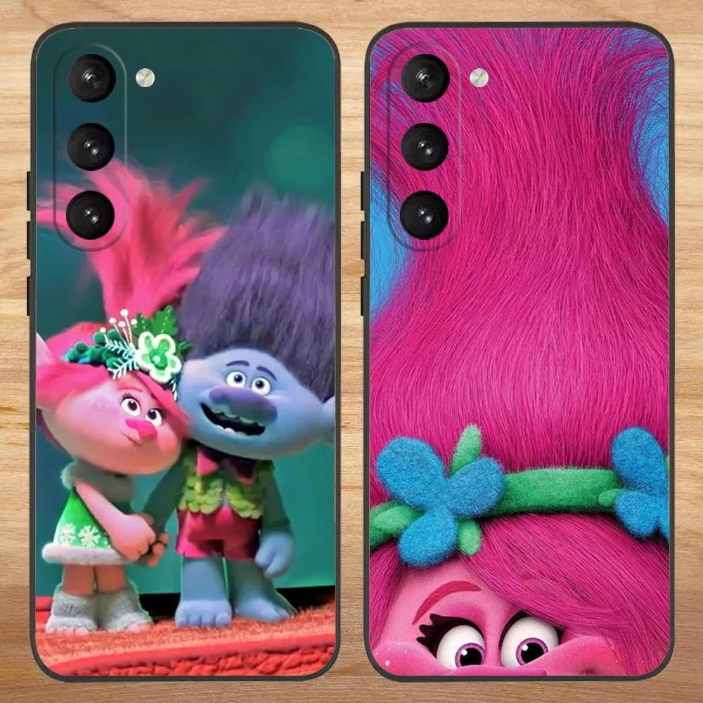 Cartoon-T-Trolls-Phone-Case-For-Samsung-S23-23-22-30-21-10-9-Note20 ...