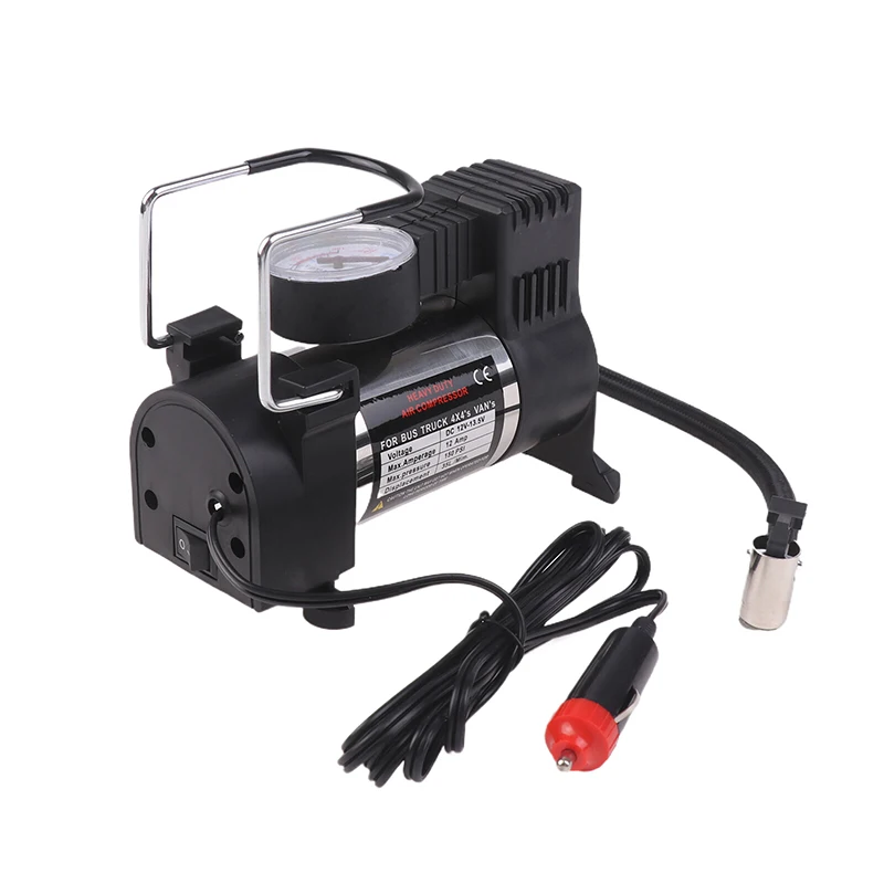 Heavy Duty Air Compressor Auto Repair Emergency Tool Accessories 12V ...