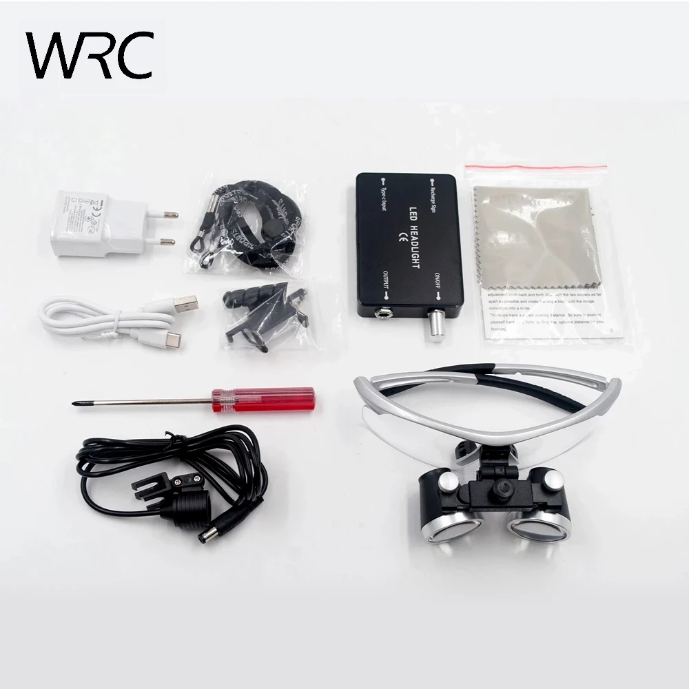 Dental Loupes 2.5X 3.5X Magnification Medical Magnifier Dentistry ...