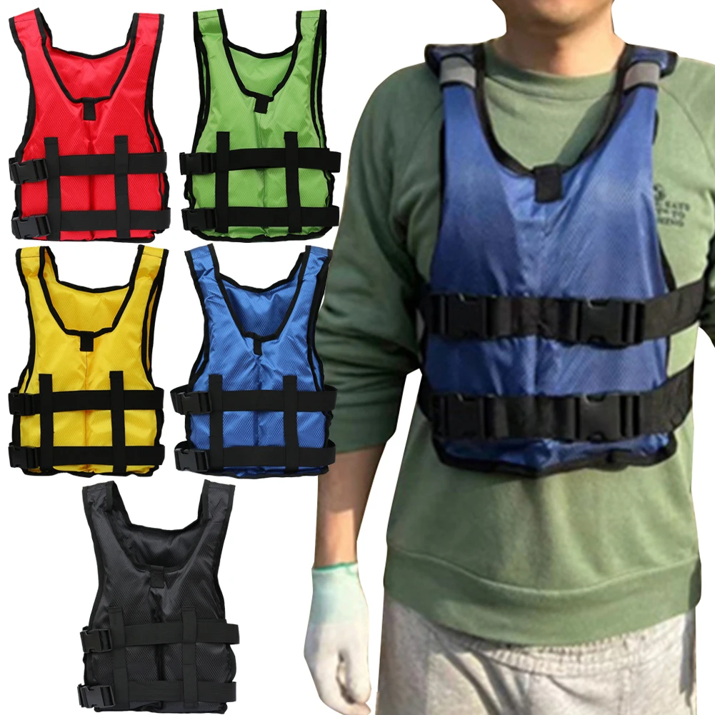 Buoyancy-Life-Vest-Adjustable-Professional-Life-Jacket-Emergency-Rescue ...