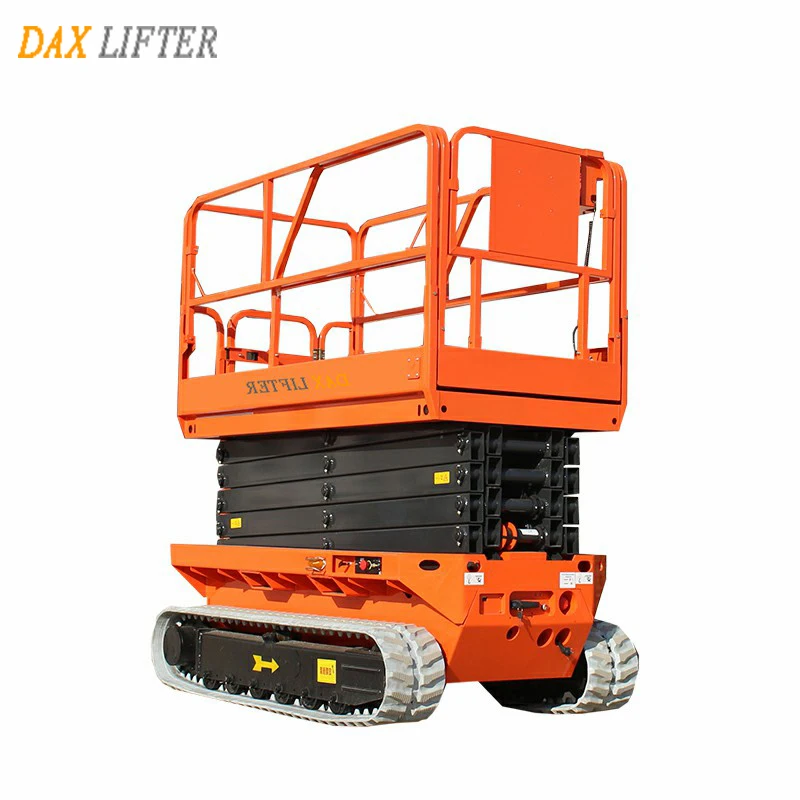 10m-12m-Electric-Track-Rough-Terrain-Crawler-Scissor-Lift-Man-Lifting ...