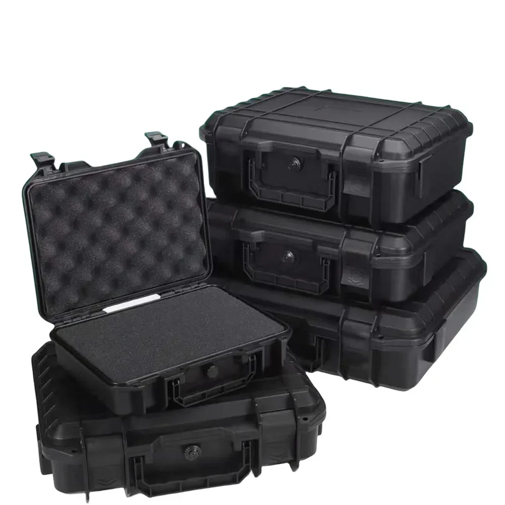 Waterproof-Hard-Carry-Case-Bag-Toolbox-With-Pre-cut-Sponge-Storage-Box ...
