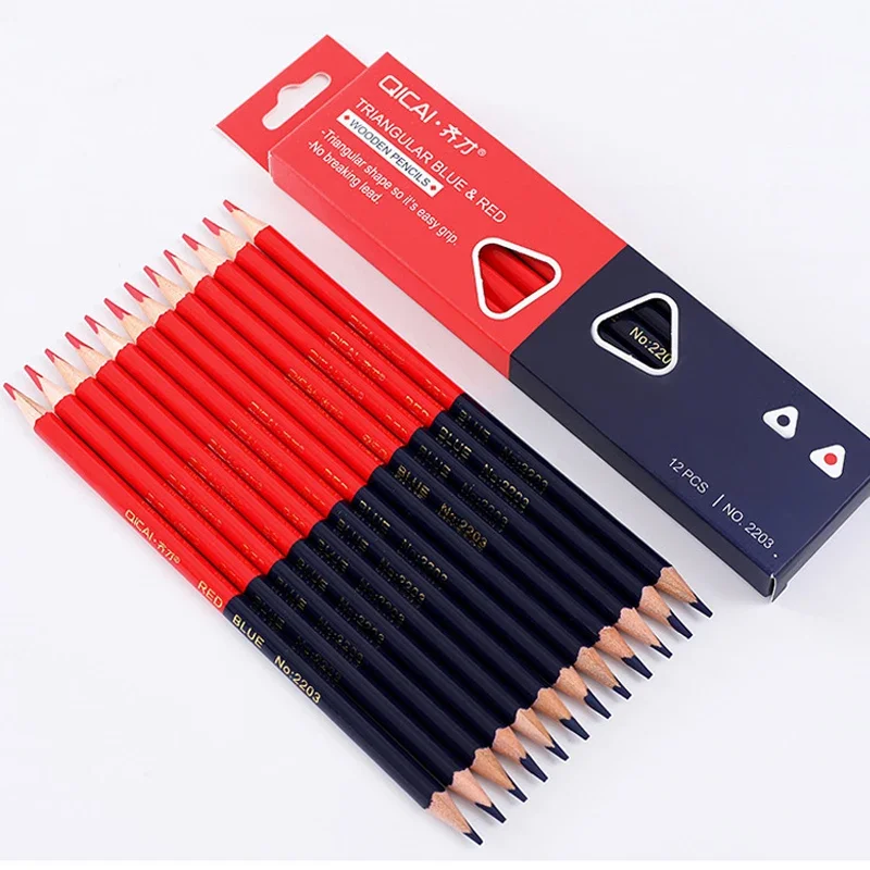 Pencils #2 Chinco 36 Pack Pre-Sharpened Checking Pencils - Red, Blue ...
