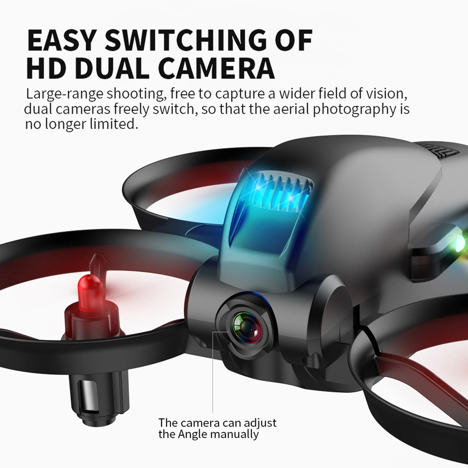4K Drone With 4K HD Dual Camera RC Dron Wifi FPV Quadcopter