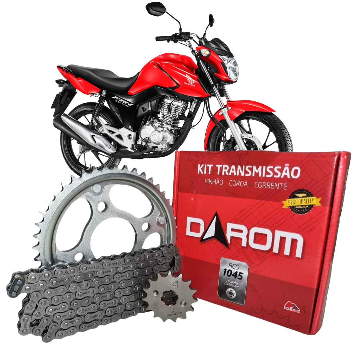 Kit-Rela-o-Transmiss-o-Honda-CG-160-2016-a-2023-Fan-Titan-Start-Darom ...