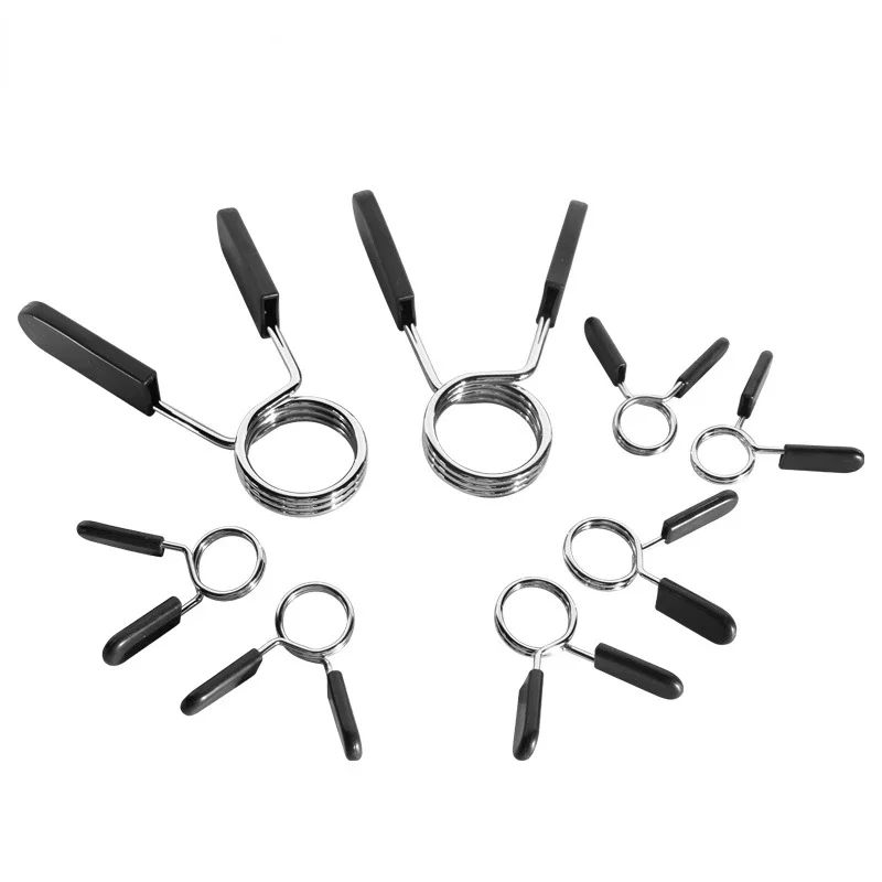 25mm-50mm-barbell-bar-clamp-clip-barbell-dumbbell-bar-collar-weight ...