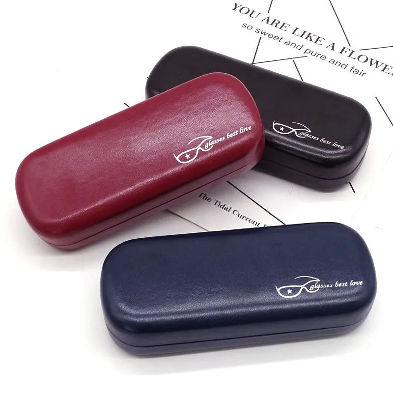 Cute PU Eye Glasses Case Eyeglass Box Protection Fashion Student Girls ...