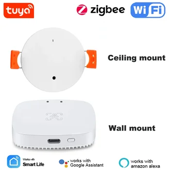 Tuya WiFi/ZigBee Smart Human Presence Detector Millimeter Wave Radar Detection Sensor Support ...