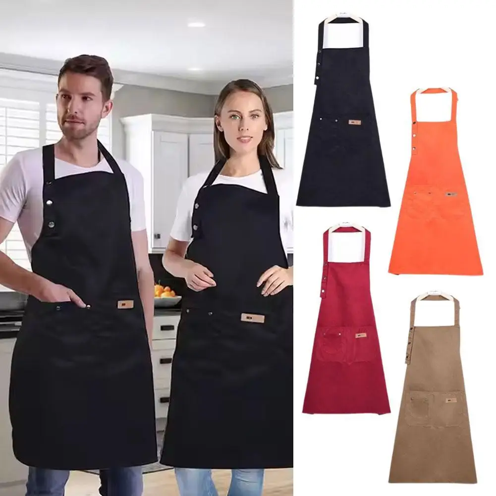 Kitchen-Household-Cooking-Apron-Men-Women-Oil-Proof-Waterproof-Work ...
