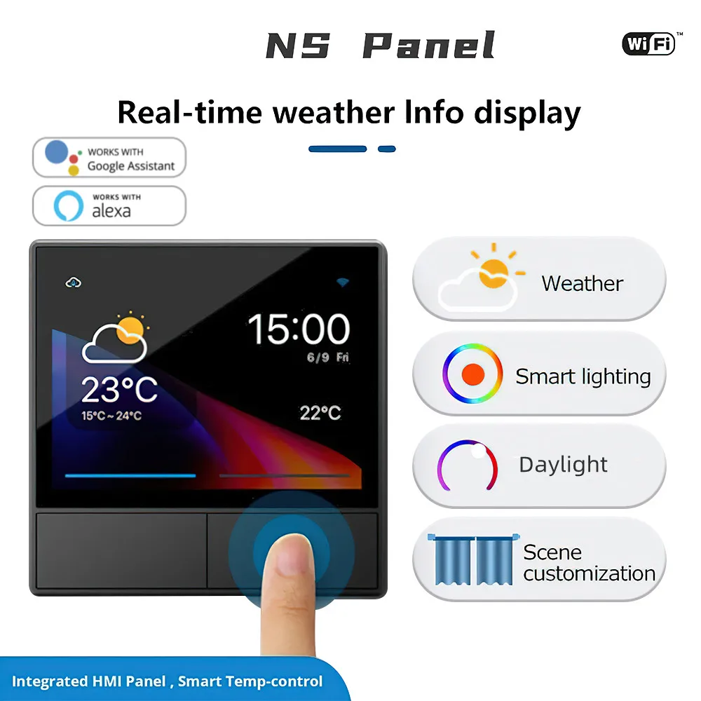 NSPanel-Smart-Scene-Wall-Switch-Wifi-Smart-Home-HMI-Panel-Thermostat ...