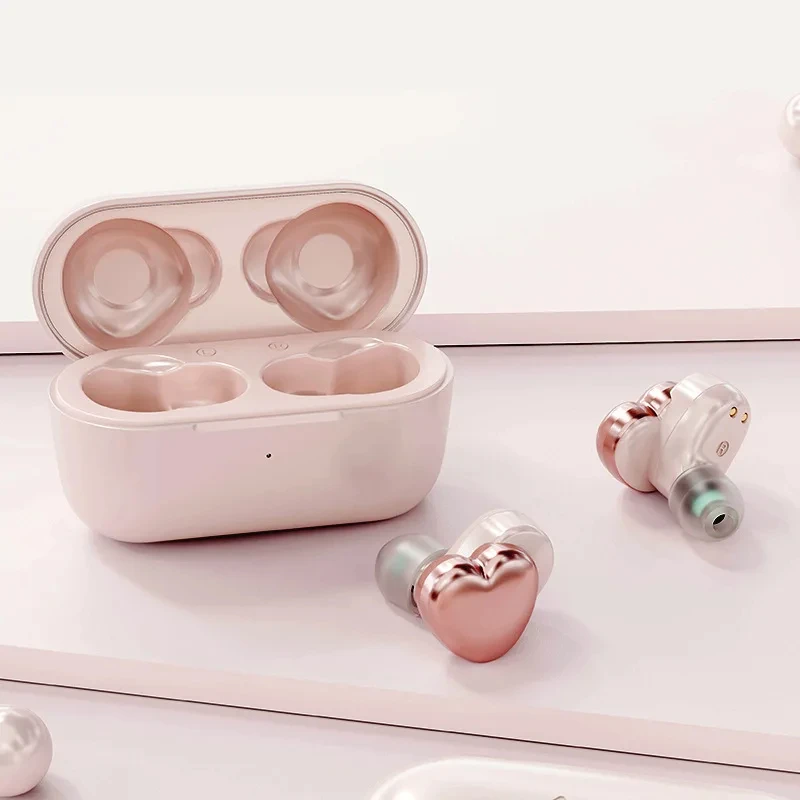 Original-Heartbuds-Headphone-TWS-Bluetooth-5-3-Headset-Heart-Shaped ...