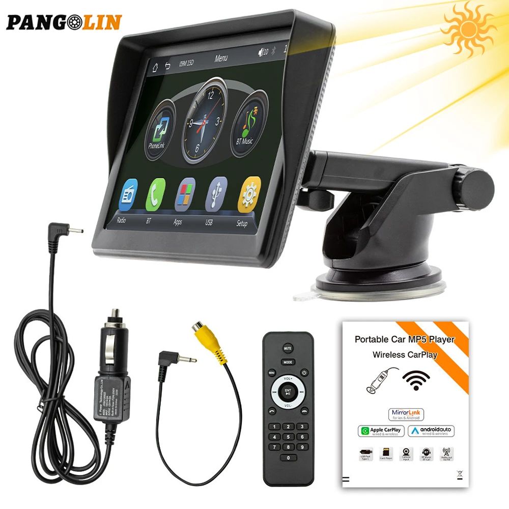 Universal 7 inch Car Mp5 Radio Player Auto Portable Multimedia Wireless ...