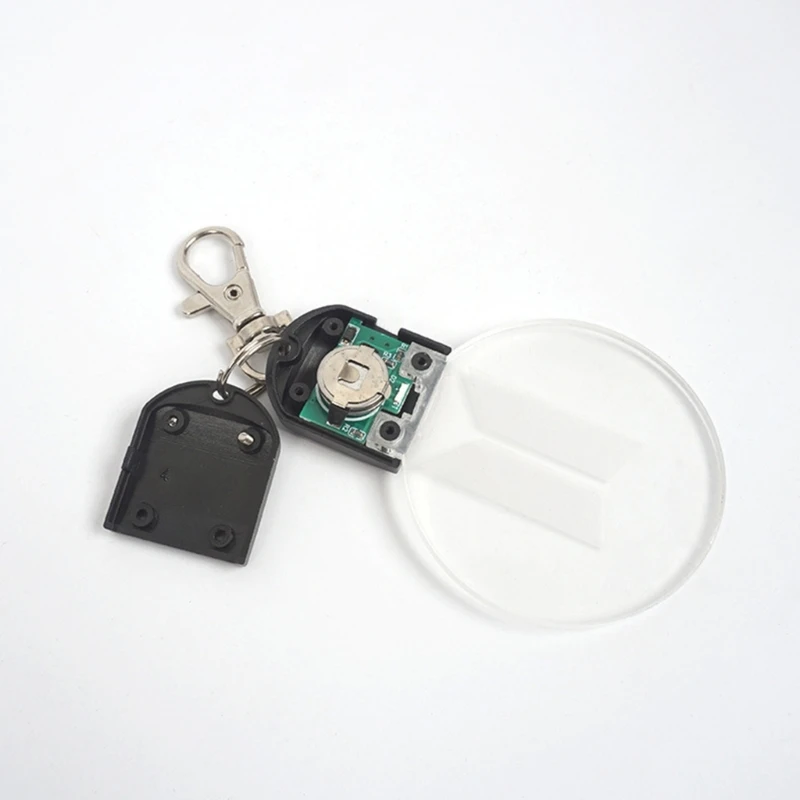Fashion Acrylic for Key Ring Car Keyring Practical LED for Key Fob ...