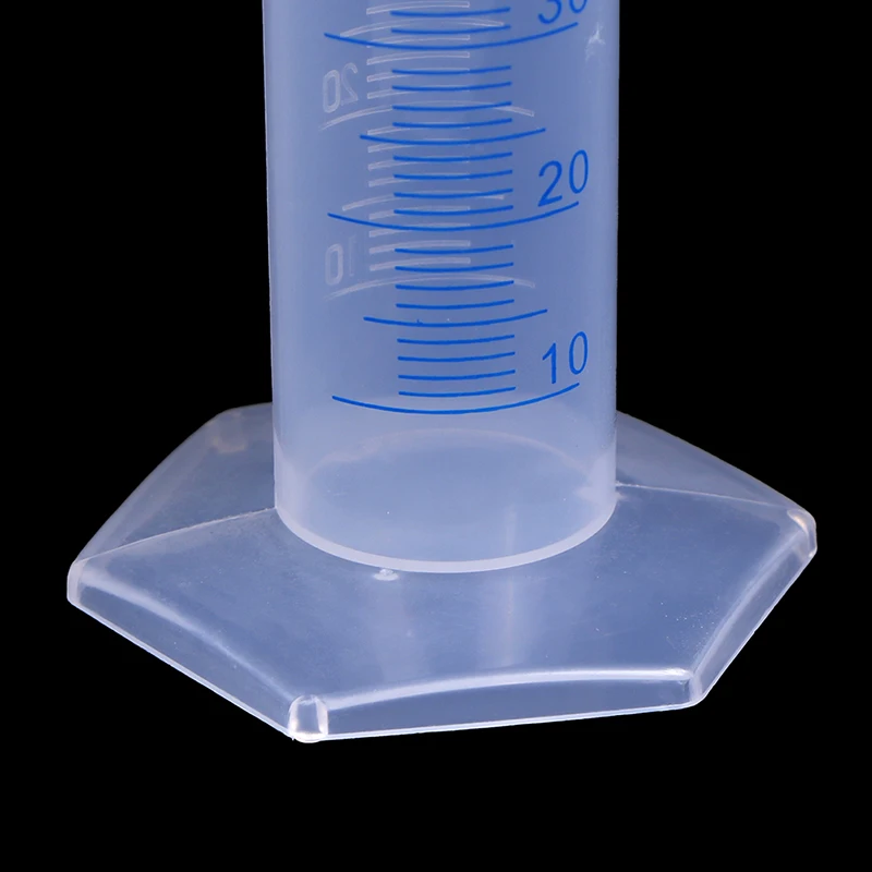 100ml measuring cylinder blue scale acid and alkali resistant measuring ...