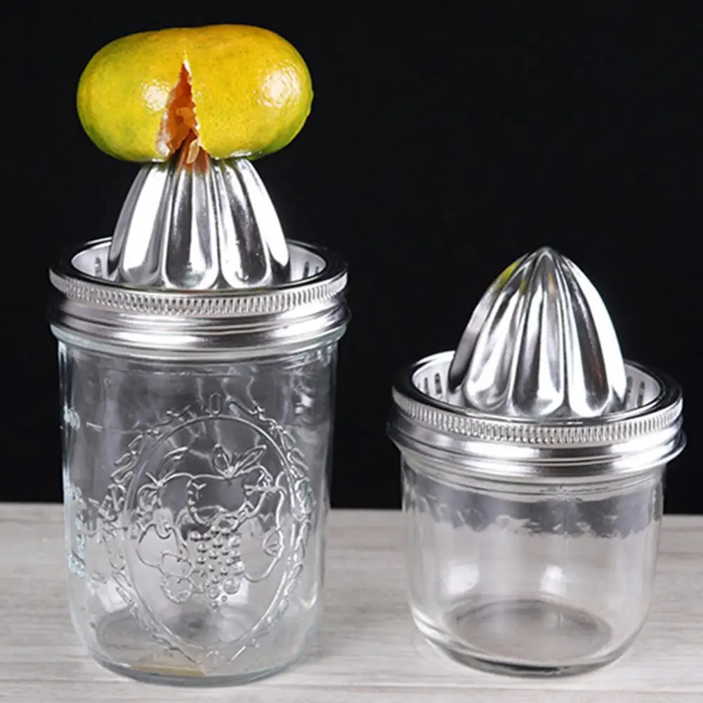 Manual-Juicer-Portable-Wide-Mouth-Jar-Screw-Lid-Holes-Food-Grade ...