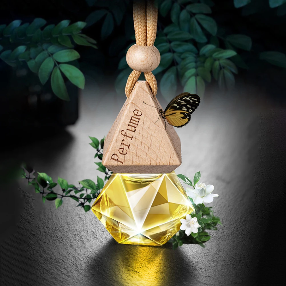 Car Perfume Pendant Air Freshener Hanging Perfume Long Lasting Scents ...