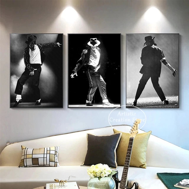 Michael Jackson Moonwalk Poster