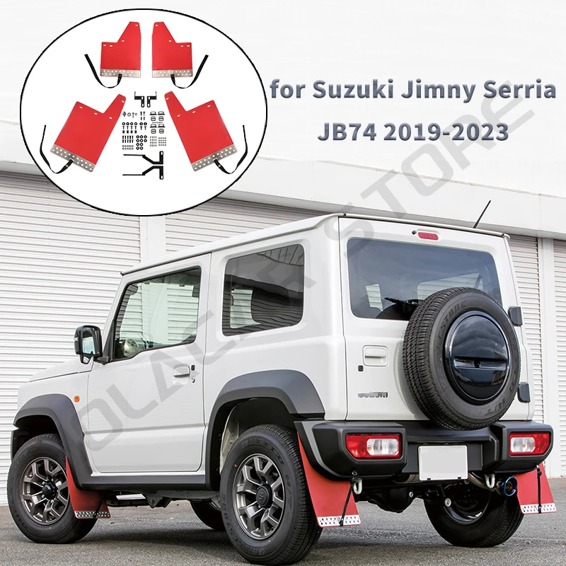 Car-Mud-Flaps-For-Suzuki-Jimny-Sierra-JB74-2019-2023-Mudguards-Splash ...