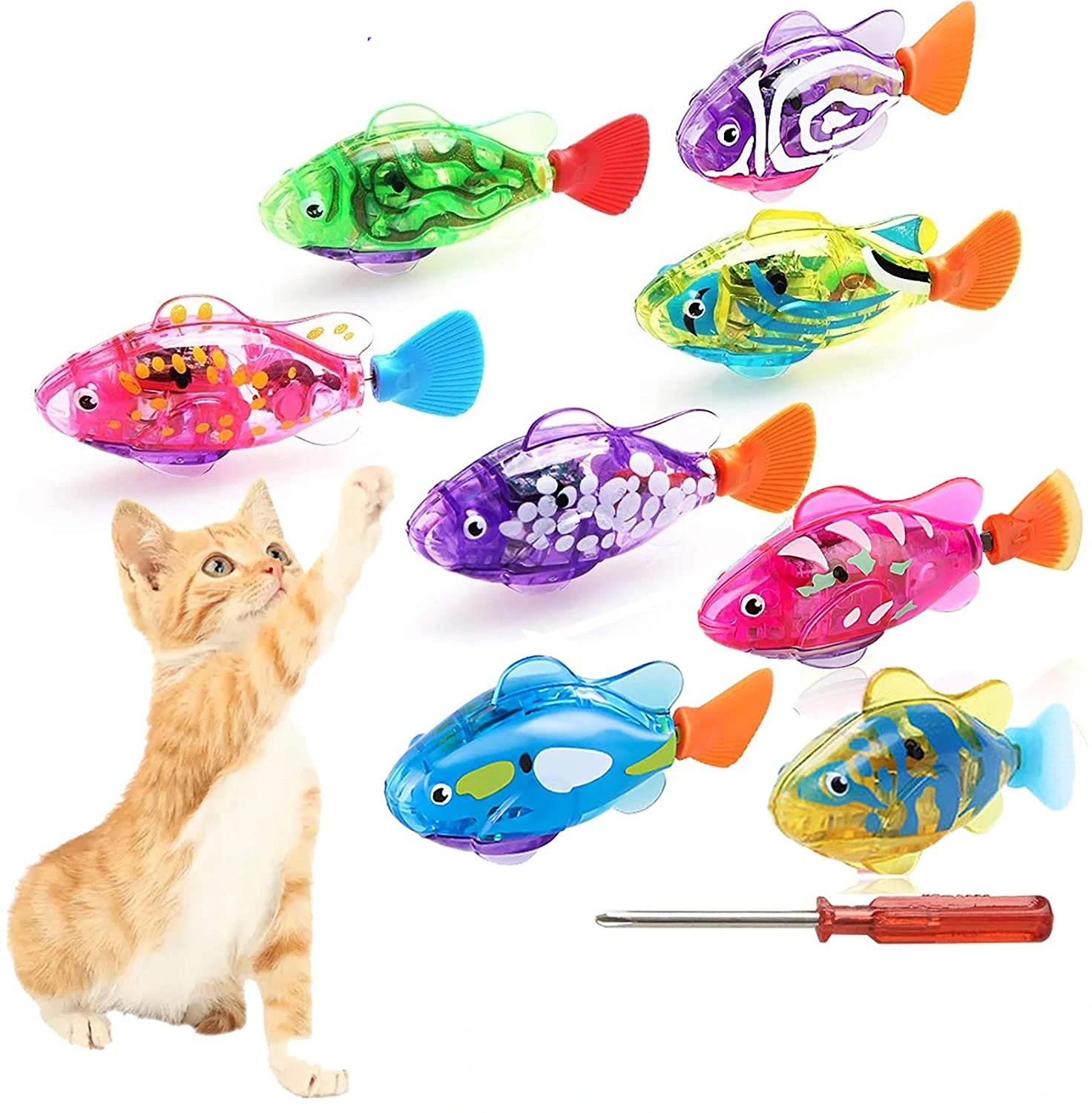 Robot-Fish-Cat-Toy-Interactive-Fish-Cat-Toys-For-Indoor-Cats-Play-Fish ...