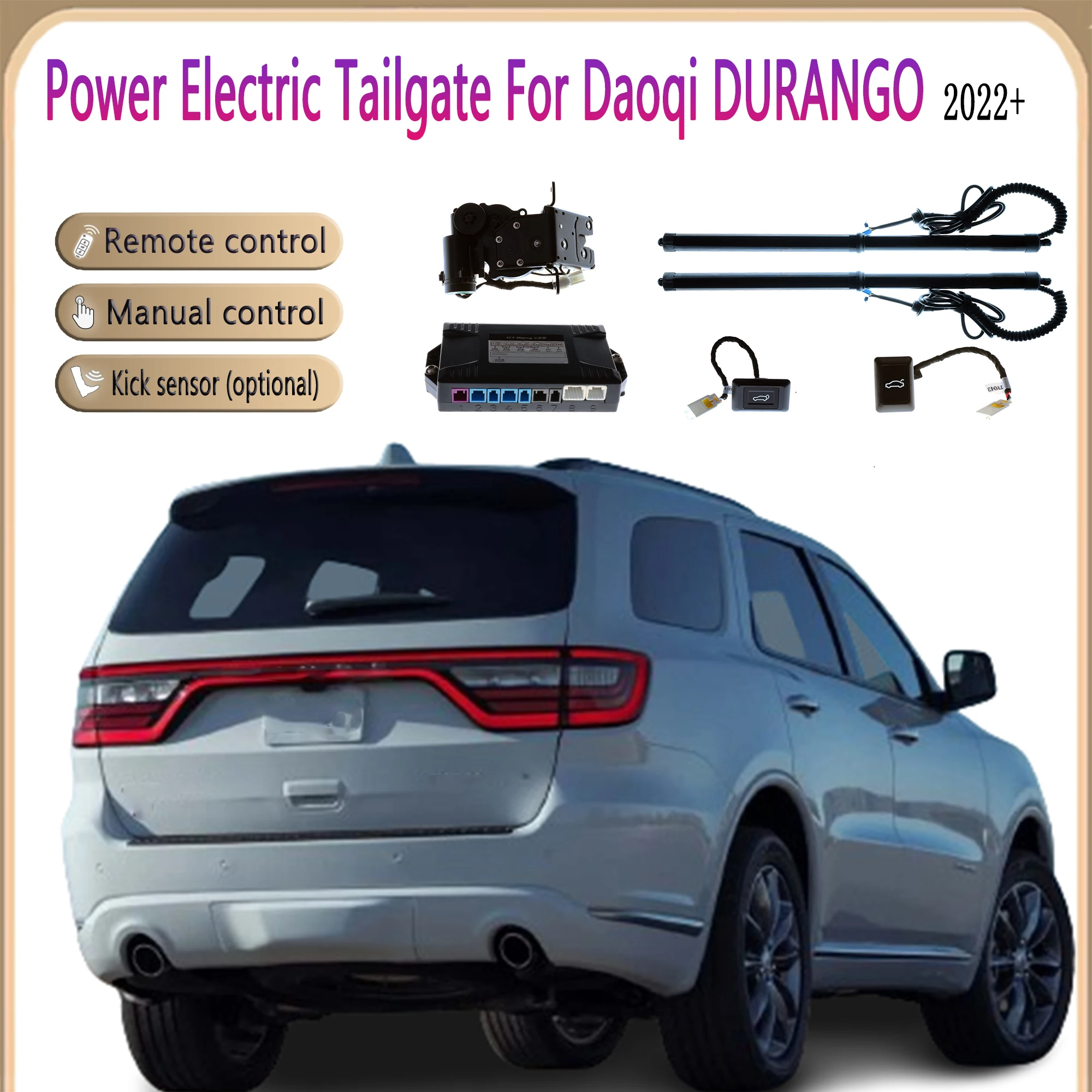 Port-n-trasero-el-ctrico-para-Daoqi-DURANGO-2022-Power-Control-autom ...