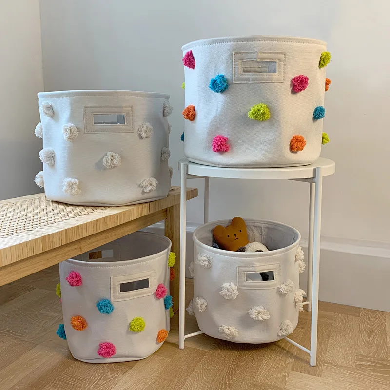 Baby-Diaper-Storage-Box-Canvas-Home-Laundry-Dirty-Clothes-Bucket-Wet ...