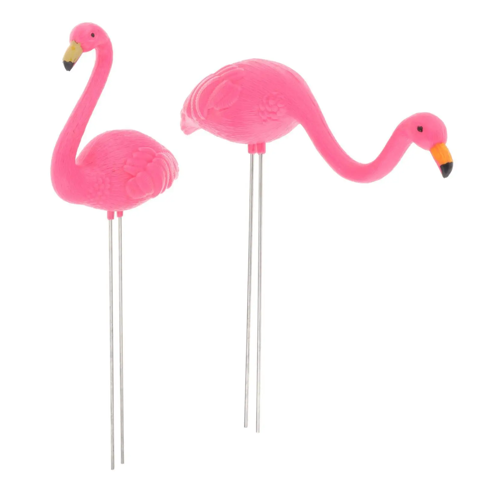 Flamingo Garden Stake Yard Ornament Festival Patio Porch Lawn Accessories