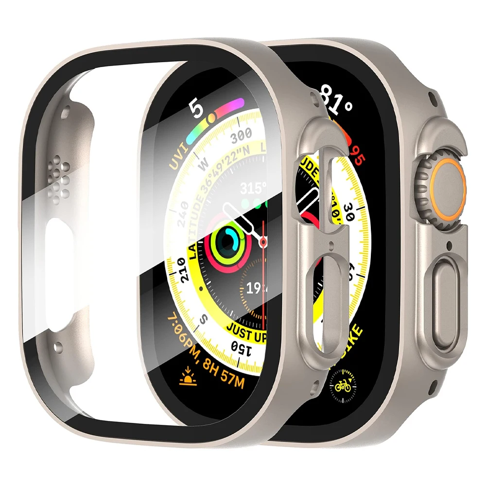 Screen-Protector-For-Apple-Watch-Ultra-Case-49mm-Accessories-PC ...