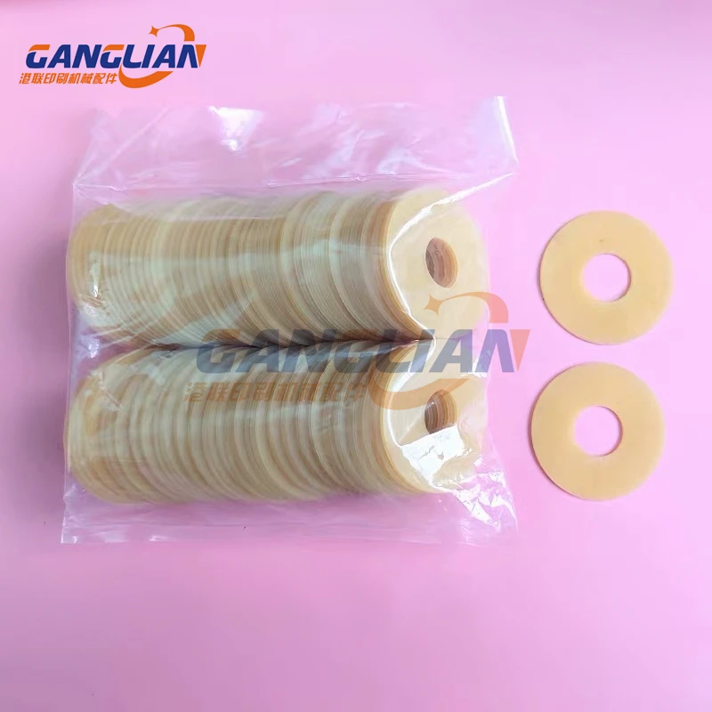 200 pcs rubber sucker flat suckers 32*15*1 for offset printing machine ...