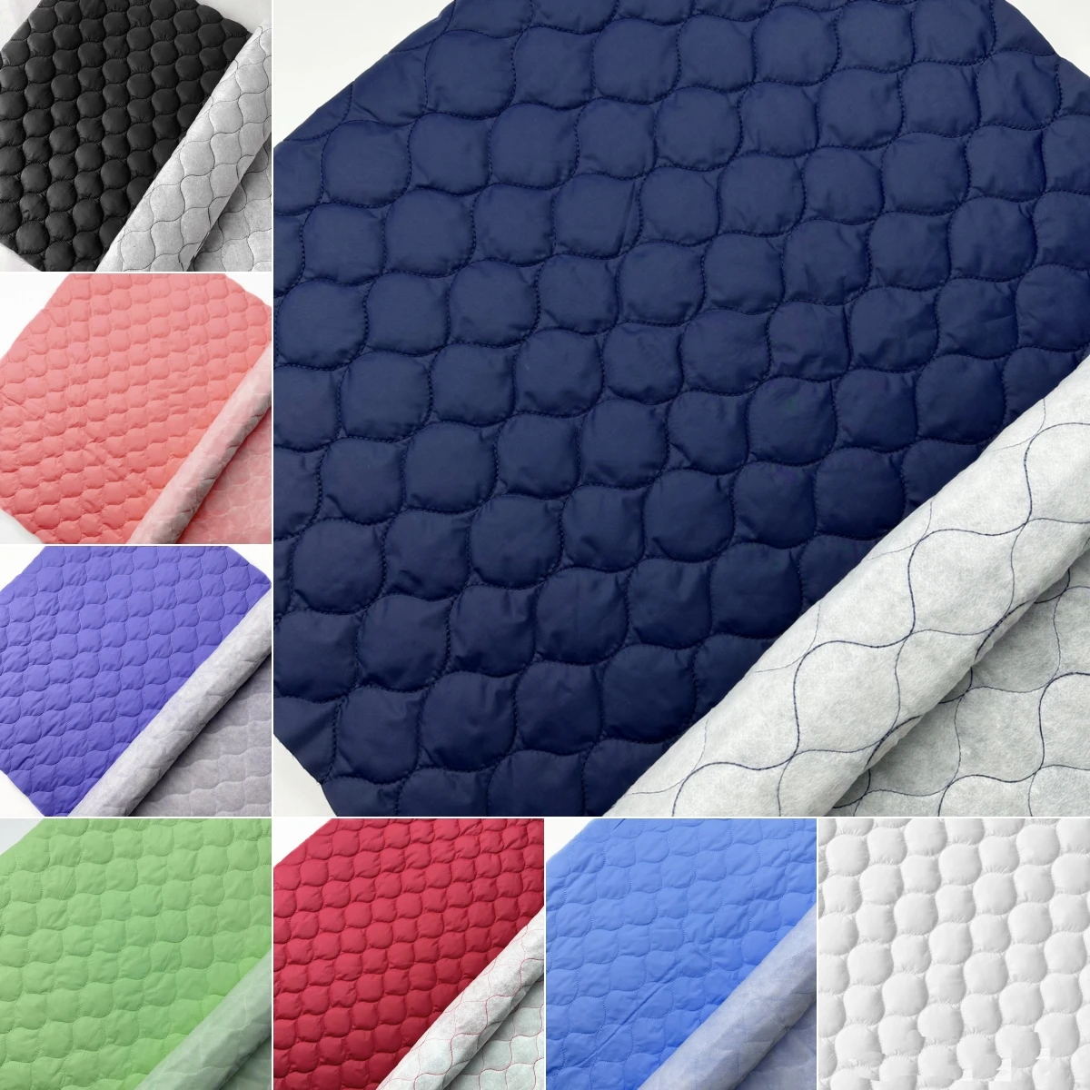 Soft-Cotton-Backed-Quilted-Warm-Embroidered-Fabric-Thicken-Padded ...