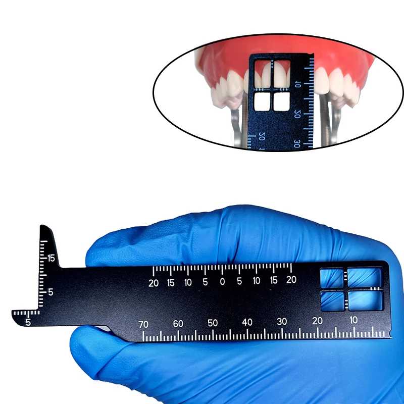 Dental-Precision-Measuring-Ruler-Gauge-For-Photography-Dentistry ...