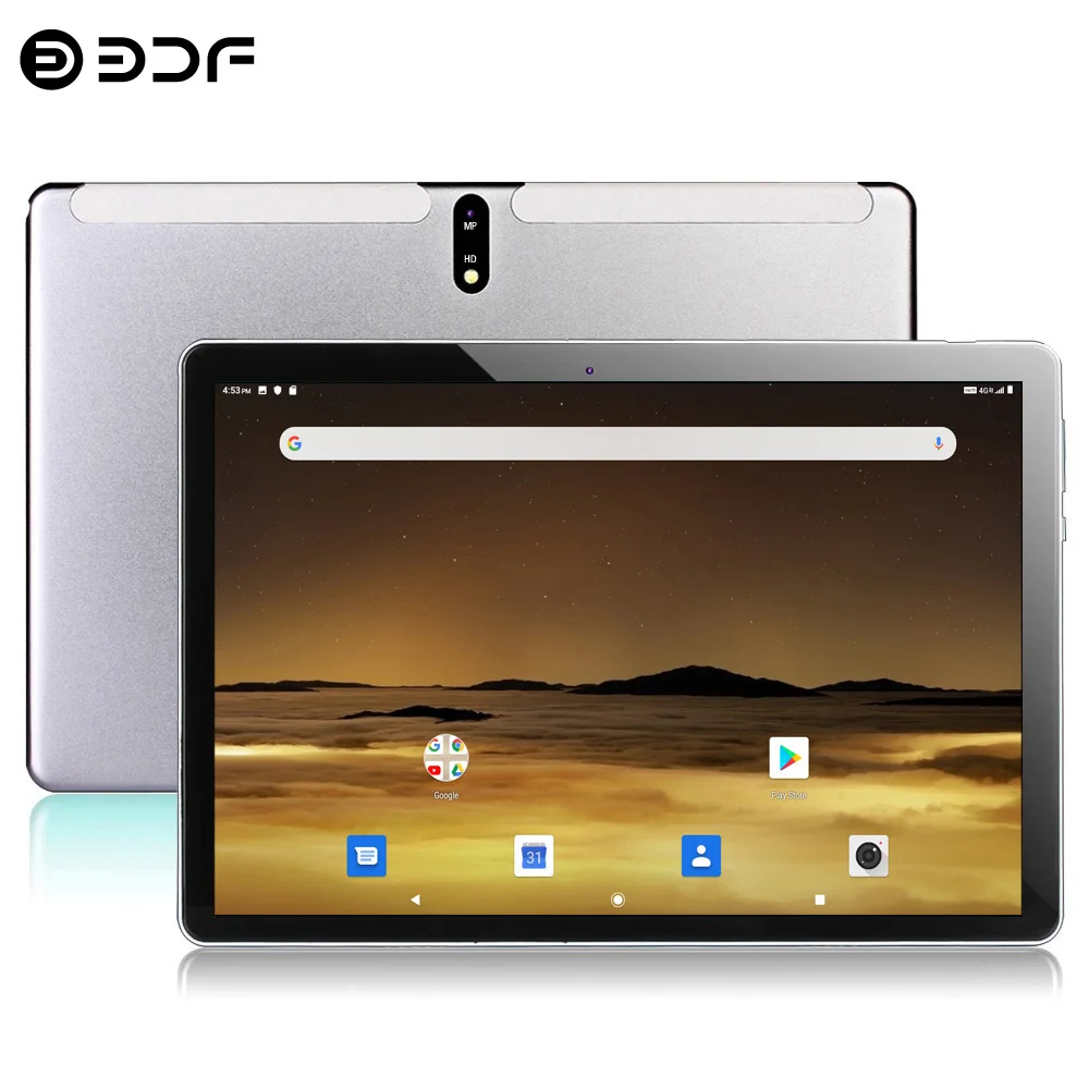 Bdf New 10.1 Inch Octa Core Tablet Pc Android 10 Google Play 4g Lte ...